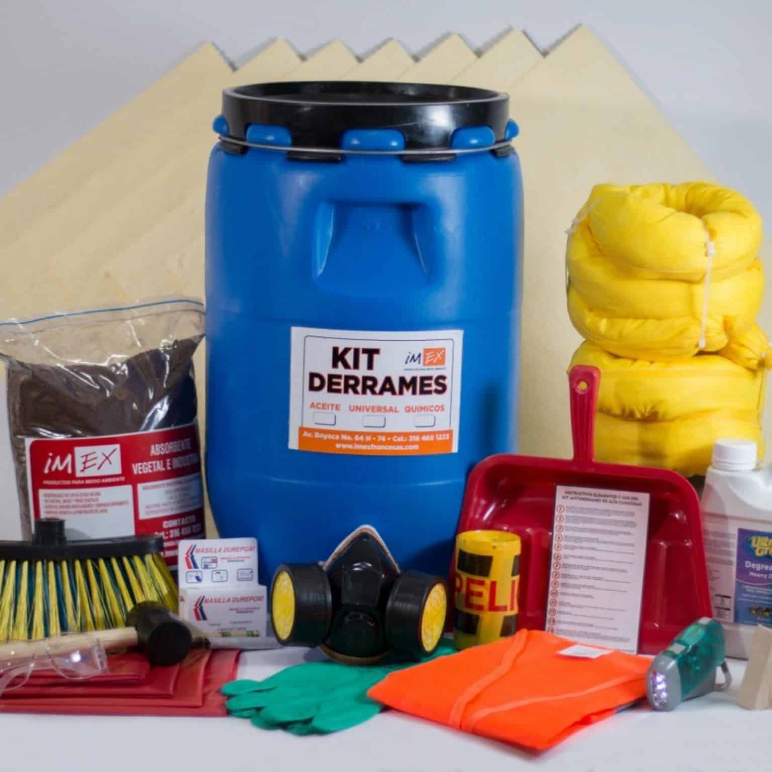 Kit de derrame 5,10,15,50 Galones - Farmy Supermercado Agropecuario