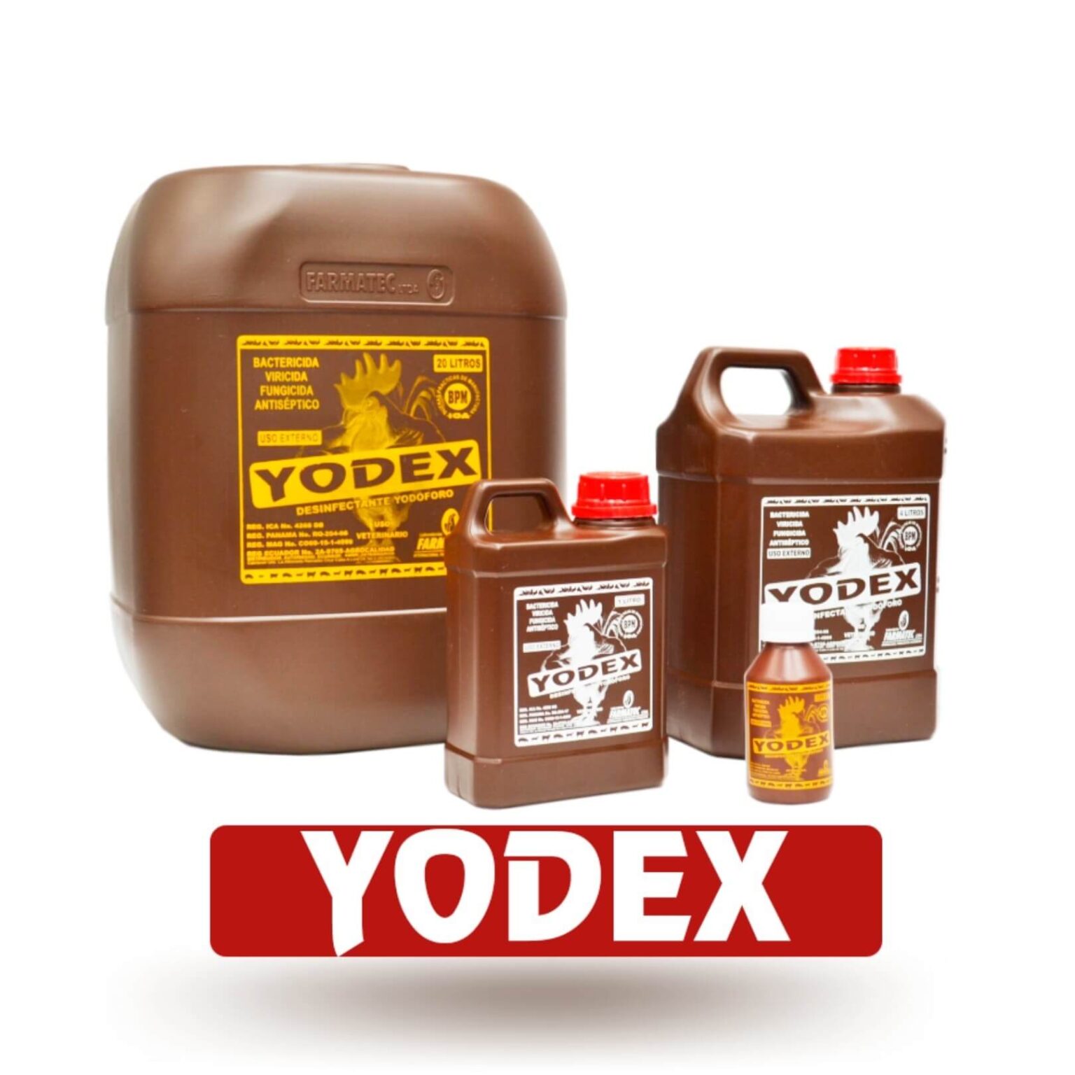 Yodex Desinfectante Yodoforo - Farmy Supermercado Agropecuario